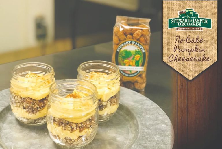 No Bake Pumpkin Cheesecake - Stewart and Jasper Orchards