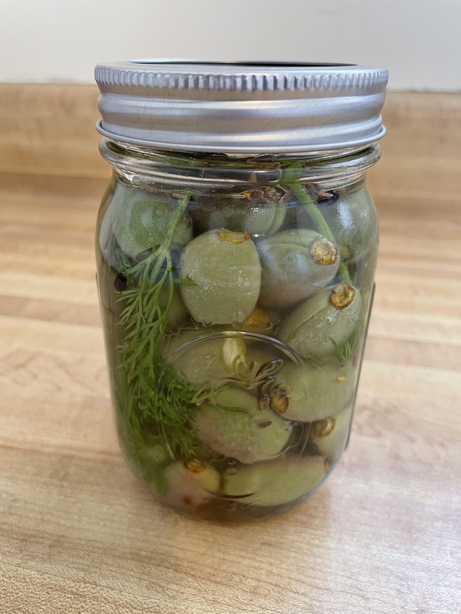 Pickled Green Almonds Recipe - Stewart and Jasper Orchards