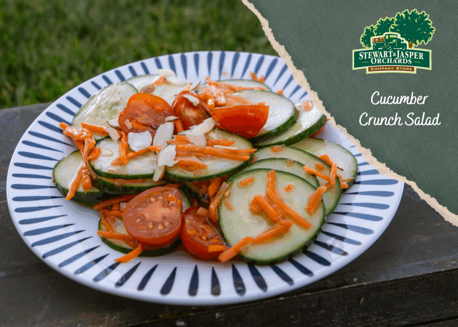 Cucumber Crunch Salad - Stewart and Jasper Orchards