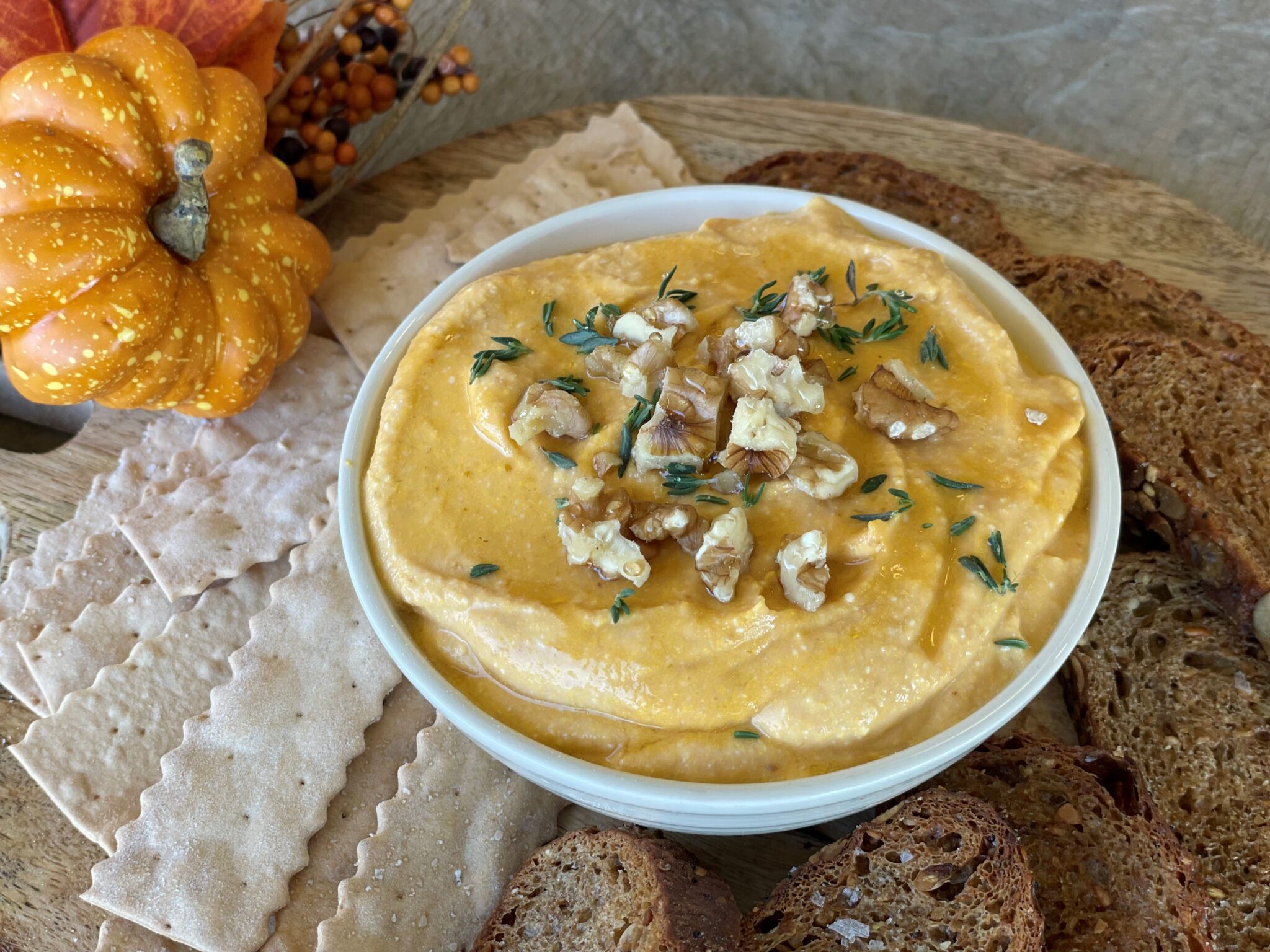 Whipped Pumpkin Feta Dip - Stewart and Jasper Orchards