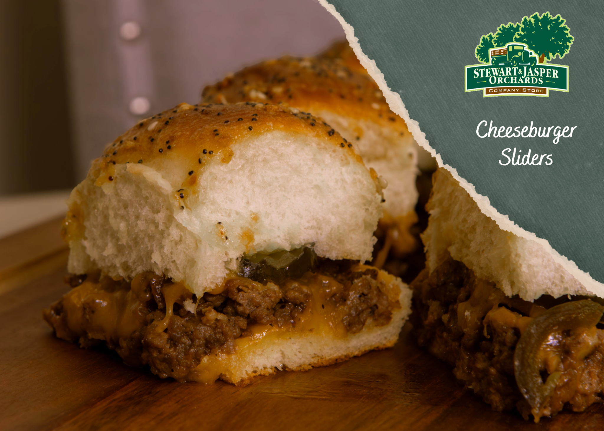 Cheeseburger Sliders - Stewart and Jasper Orchards
